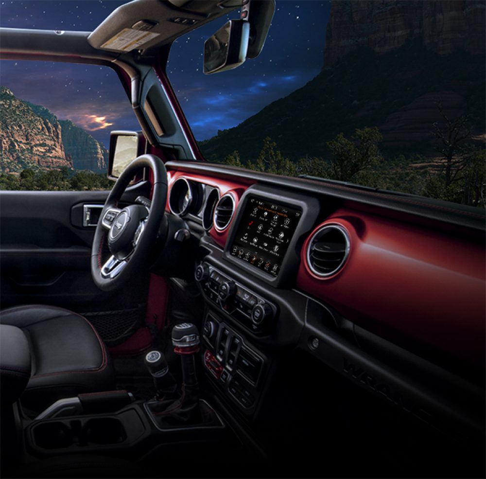 Jeep® Wrangler Interior